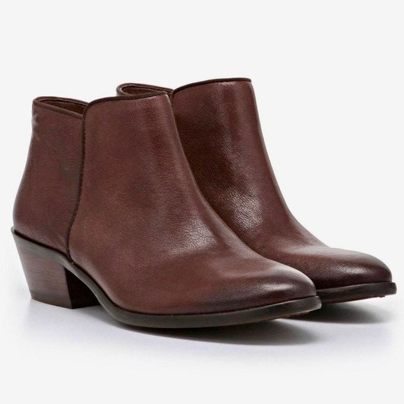 Sam Edelman | Shoes | Sam Edelman Womens Petty Dark Brown Pebble ...
